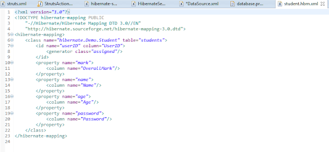 Code Beginners Struts Spring Hibernate Integration