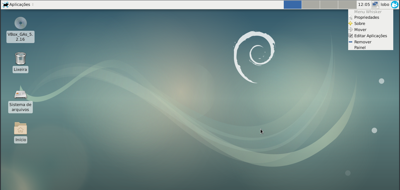 Debian XFCE4 xubuntuzado