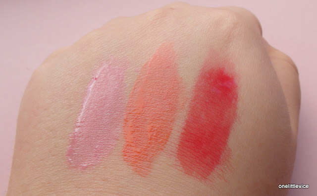Benefit: Posie tint, Cha Cha tint and Benetint Swatches | One Little Vice