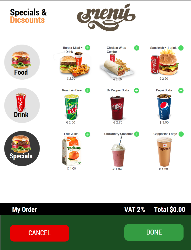 Easy Order App: 2015