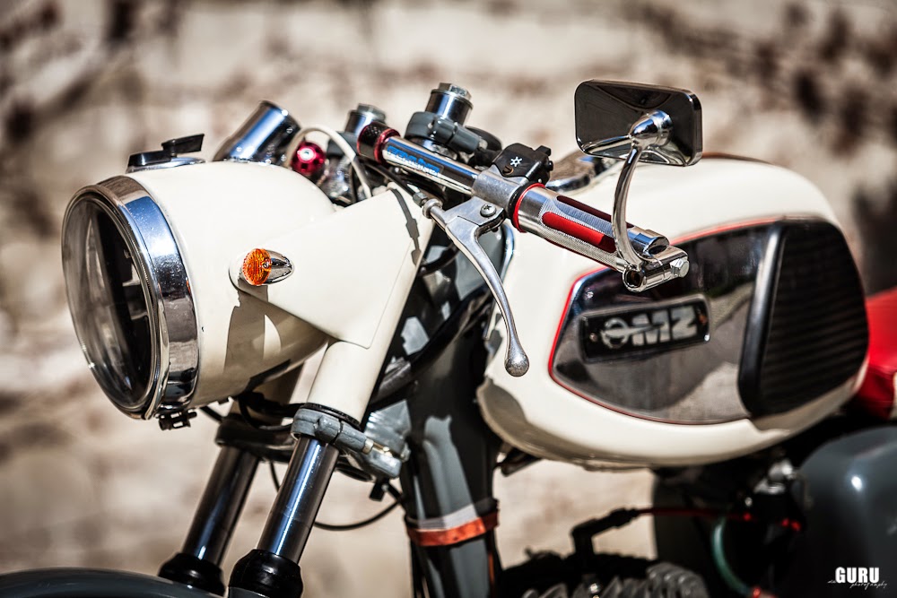 MZ TS 125 Moped Custom by Werks Motorcycles - Lsr Bikes