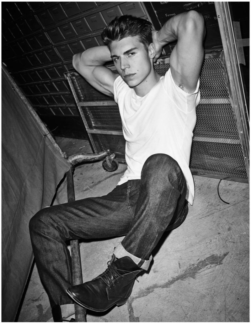 Fashion Season™: TOPSTAR: Nolan Gerard Funk for Versace