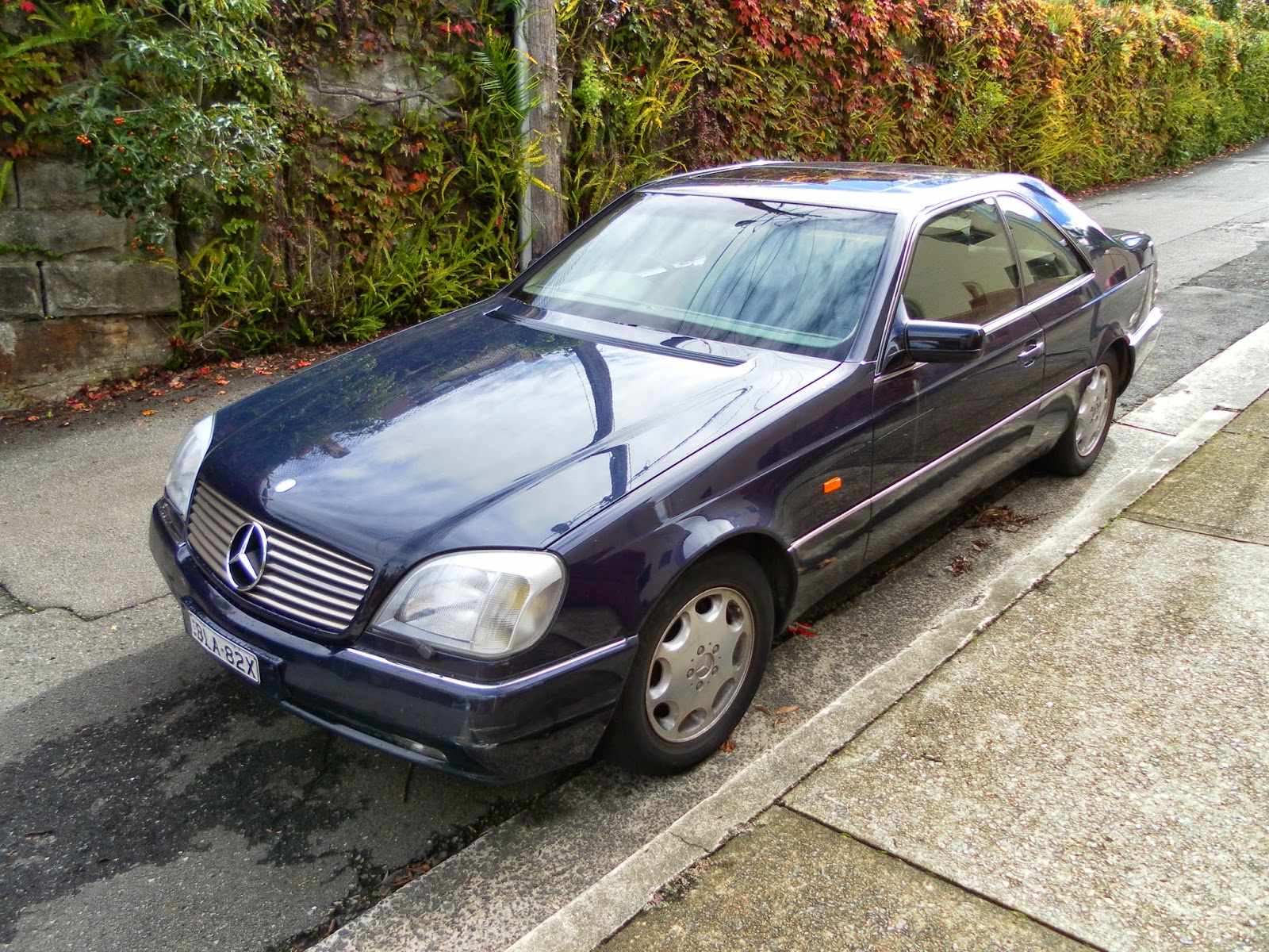 Aussie Old Parked Cars: 1996 Mercedes-Benz C140 S 500 Coupe