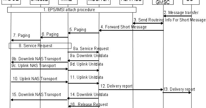 LTE AND BEYOND: Terminating the SMS over SGs interface