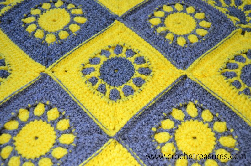 Crochet Treasures: Sunrise Sunset Afghan