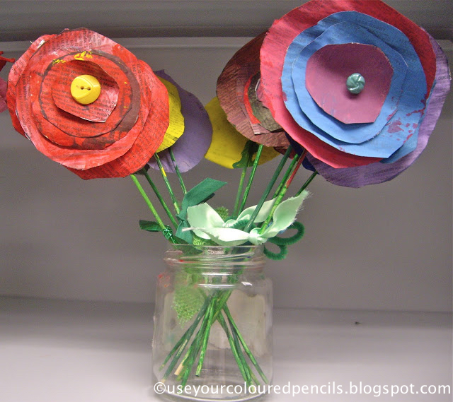 Use Your Coloured Pencils: Recycling for Spring
