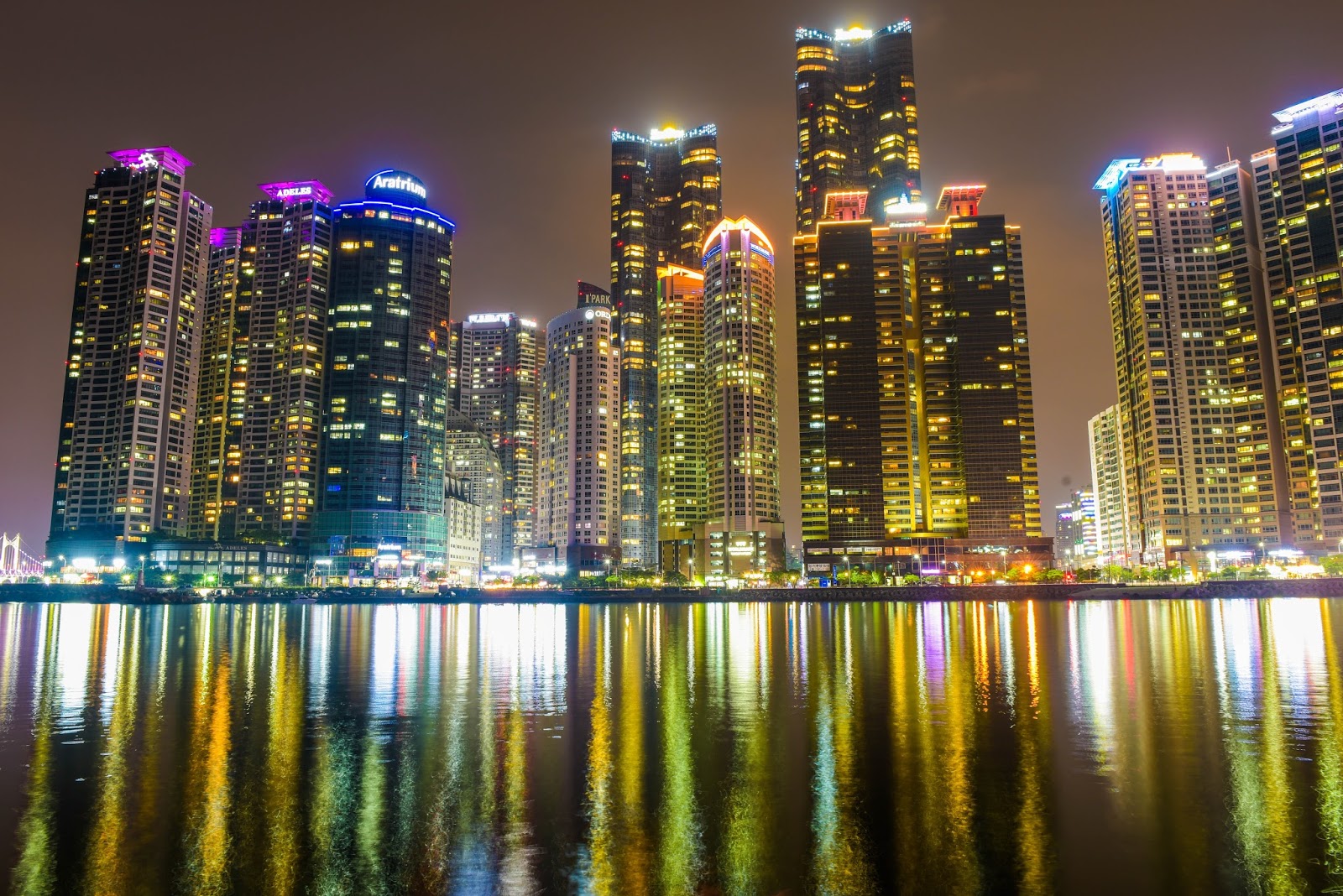 travel : busan nightview , haeundae beach and the bay101 - DOL I 'S BLOG