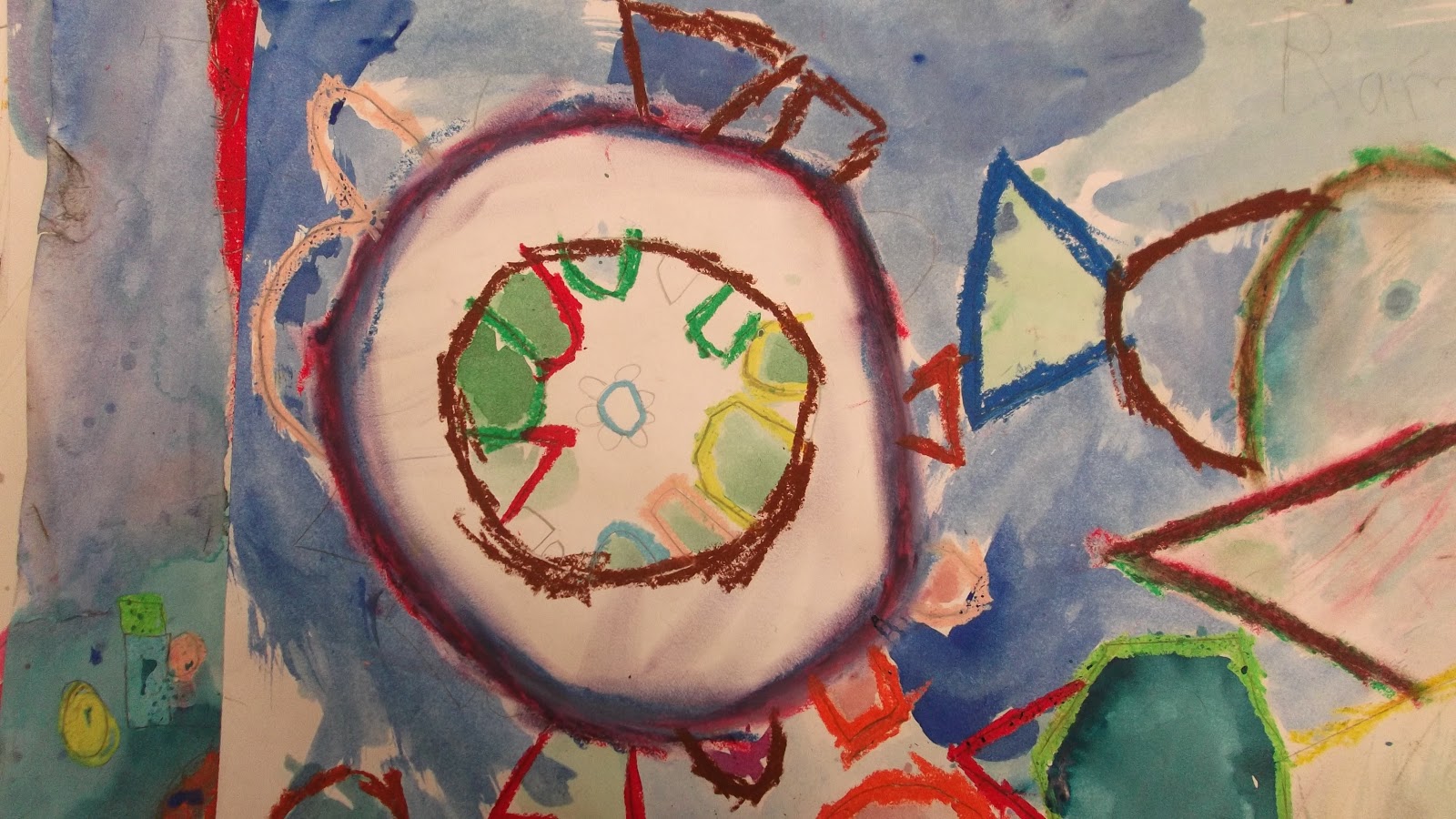 Artists For Kids: Overlapping Shapes - First Grade
