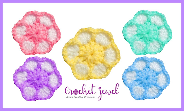 Amy's Crochet Creative Creations: How to Crochet a Flower: A beginner's ...