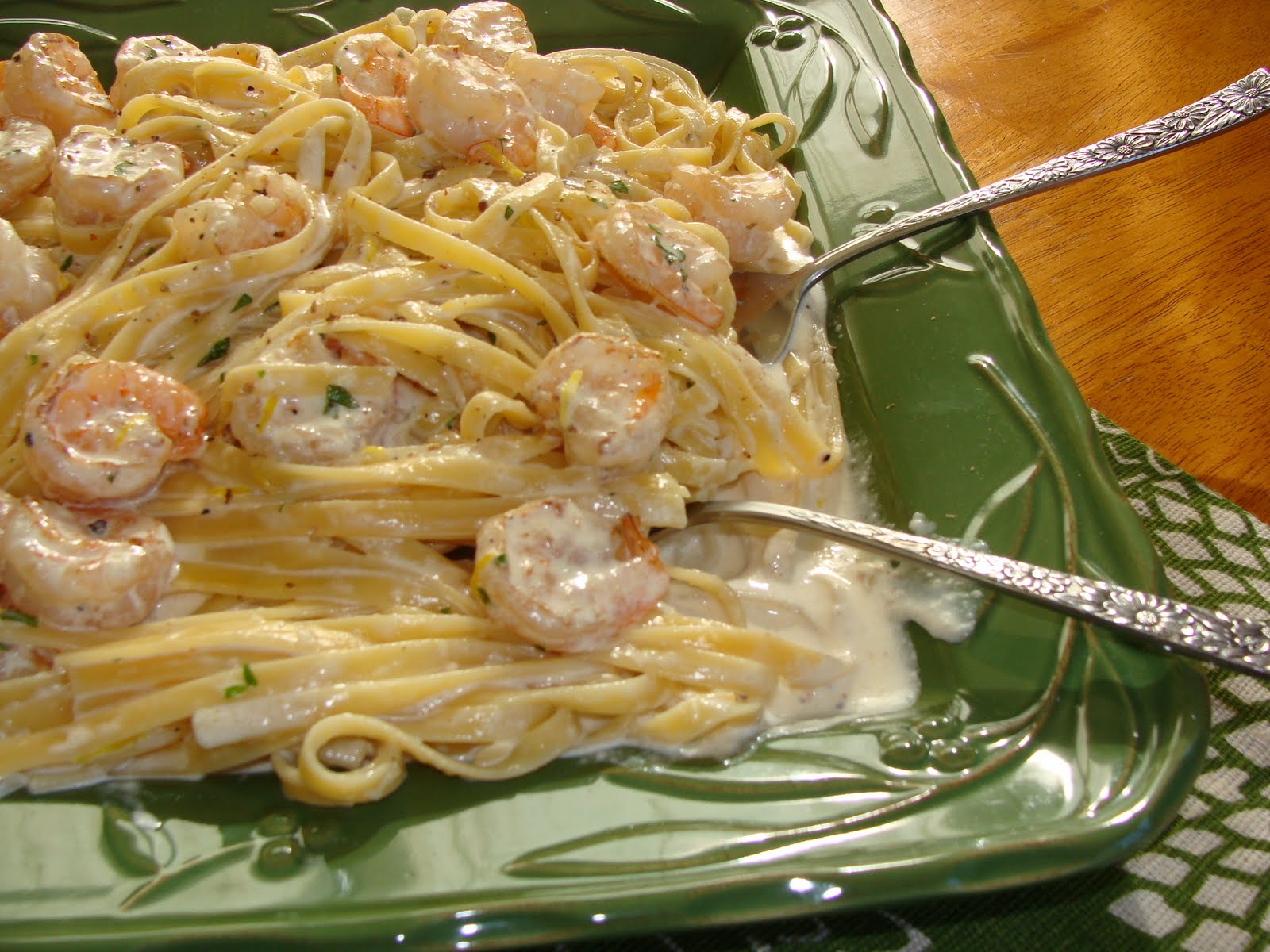 Just Cooking: Shrimp Alfredo