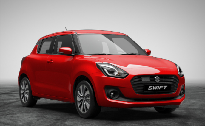 Suzuki Swift 5 (2017 à 2020) - Couleurs et code peinture