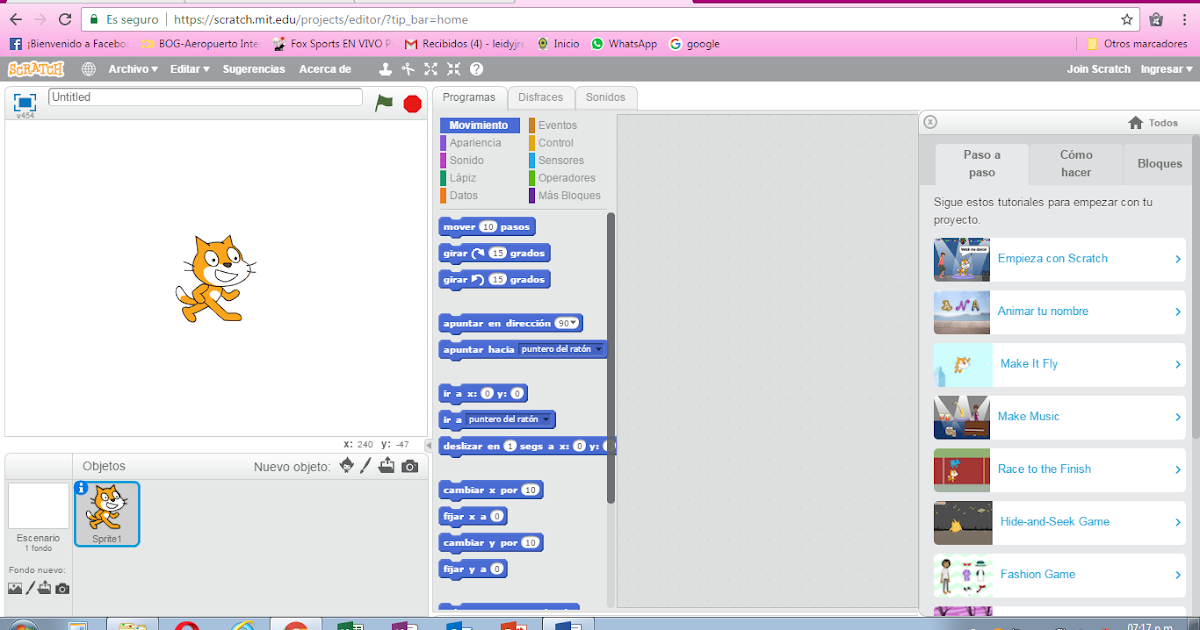 ANIMACIÓN INTERACTIVA: TUTORIAL 1