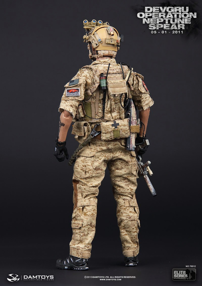 One Sixth Military Figure : DAM Toys DEVGRU Operation Neptune Spear