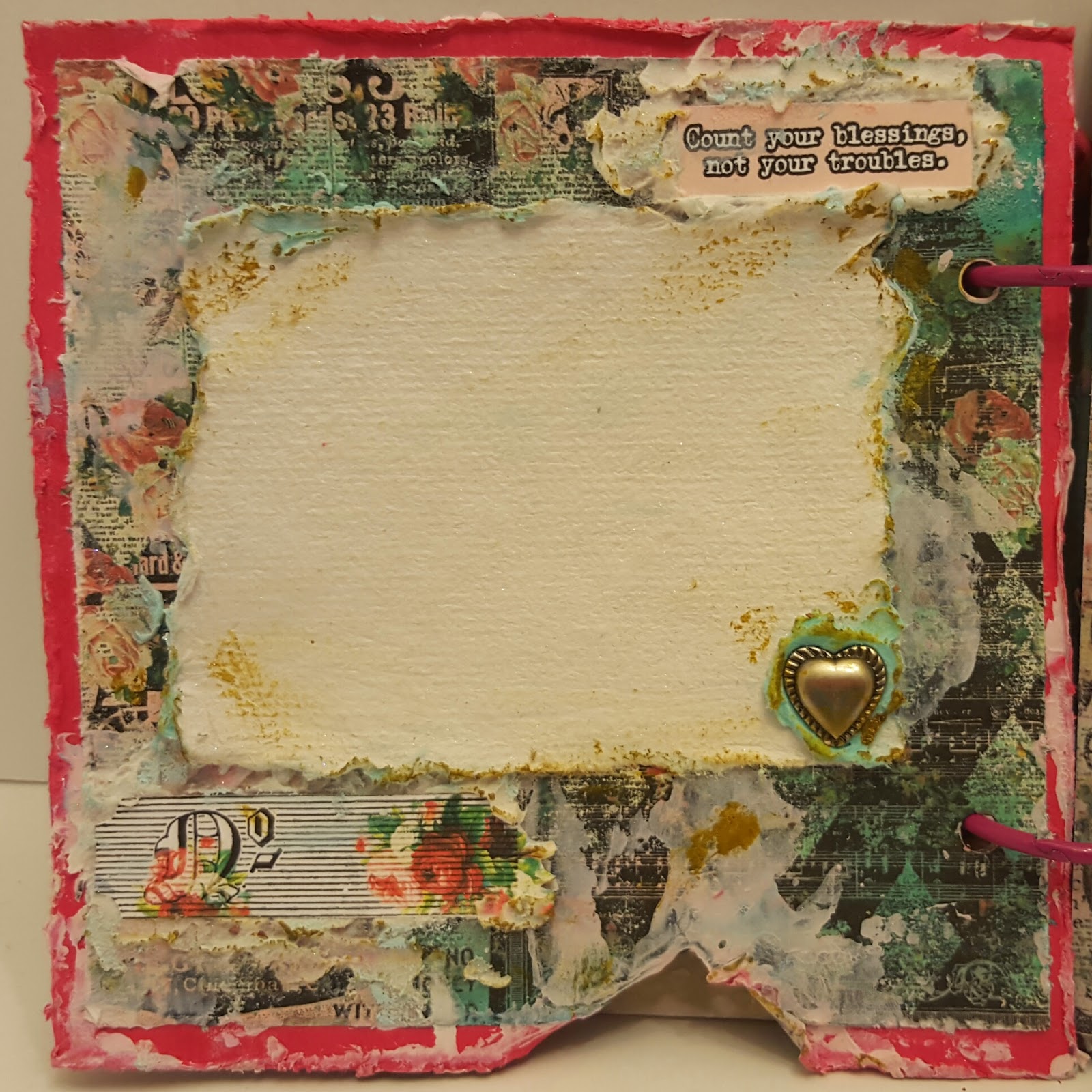 Mechanical Error Art Junk Journal with Video