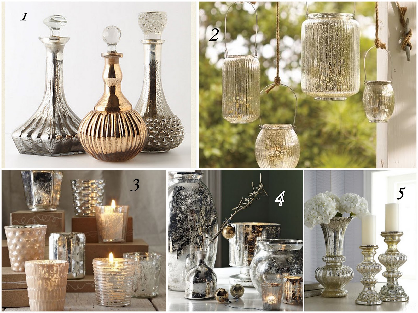 Three Good Grapes: {We’re Obsessed} Mercury Glass