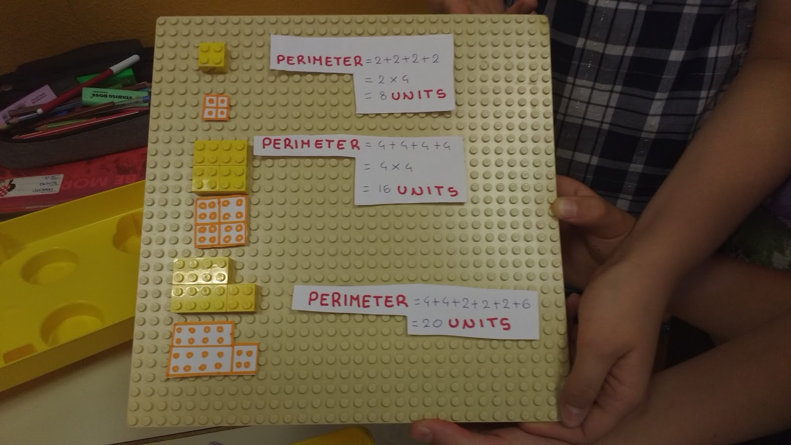 Creating Tomorrow's Schools Today 2014-2017: Perimeter and Area with Legos