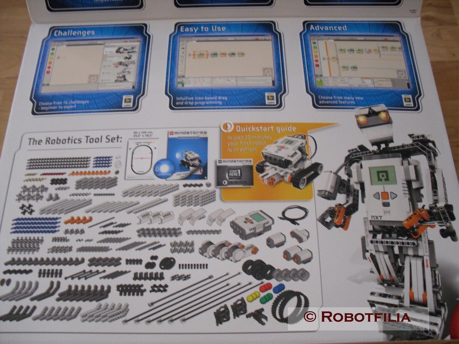 Robotfilia .es --> Redireccionando....: Review: 8547 – Lego Mindstorms ...