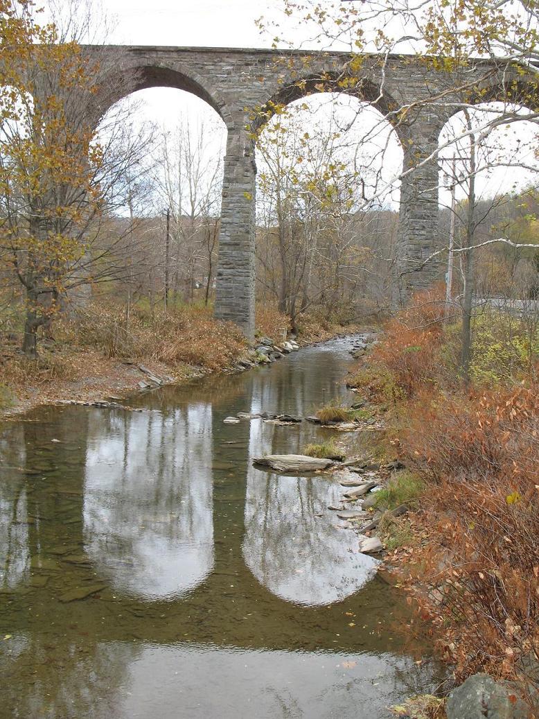 Erie 1848 Viaduct over Starrucca Creek in Lanesboro, PA - olaoluwa77