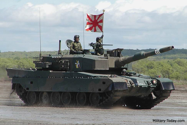 Defensa y Armas: Tanque de batalla Principal Type 90 (Japón)