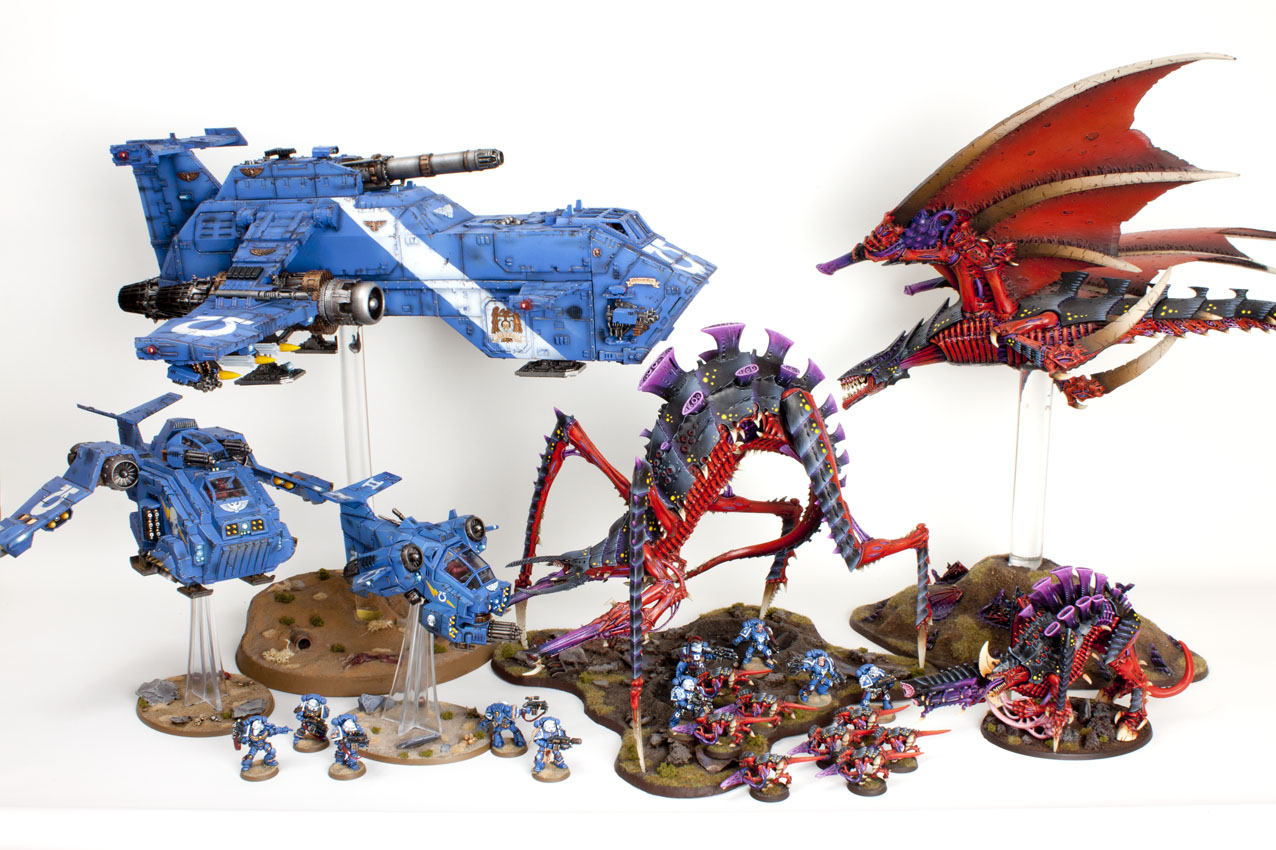 Showcase: Ultramarine Thunderhawk Gunship - Tale of Painters