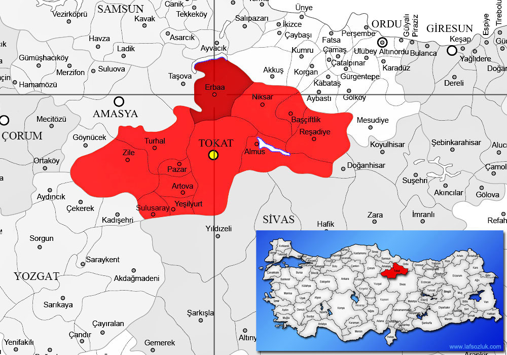 Erbaa nerededir nereye bağlıdır? Erbaa hangi ilin ilçesidir? - Laf Sözlük
