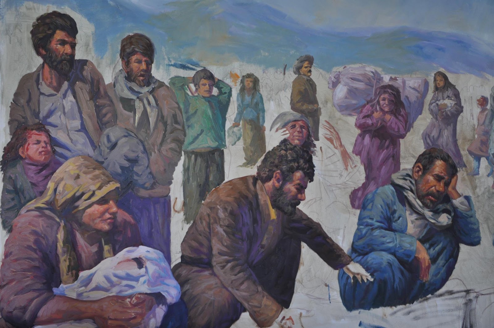 kurdistanart: Bahroz Jaza1988 Kurdish Painter~ Sulaymaniyah south of ...