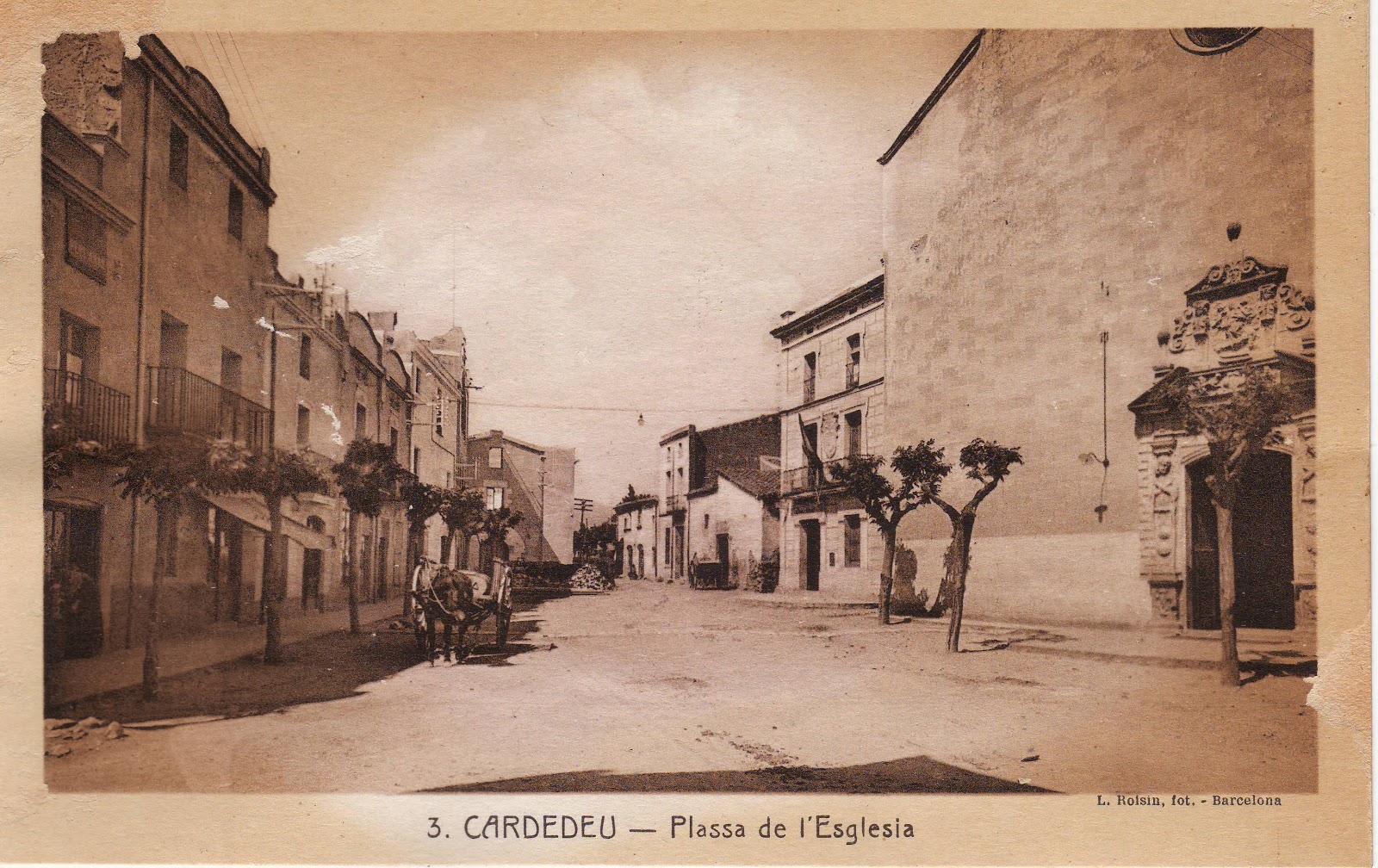 HISTÒRIA I MEMÒRIA CARDEDEU: POSTALS DE L’ESGLÉSIA DE SANTA MARIA DE ...