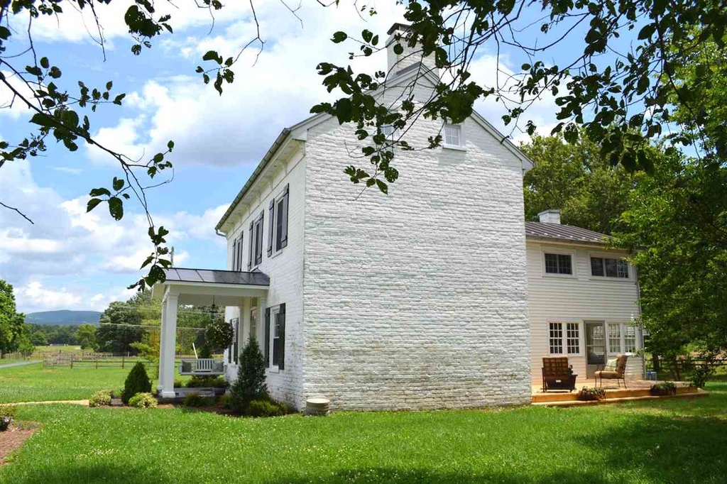 Horse Country Chic: Quaint Virginia Farmhouse For Sale
