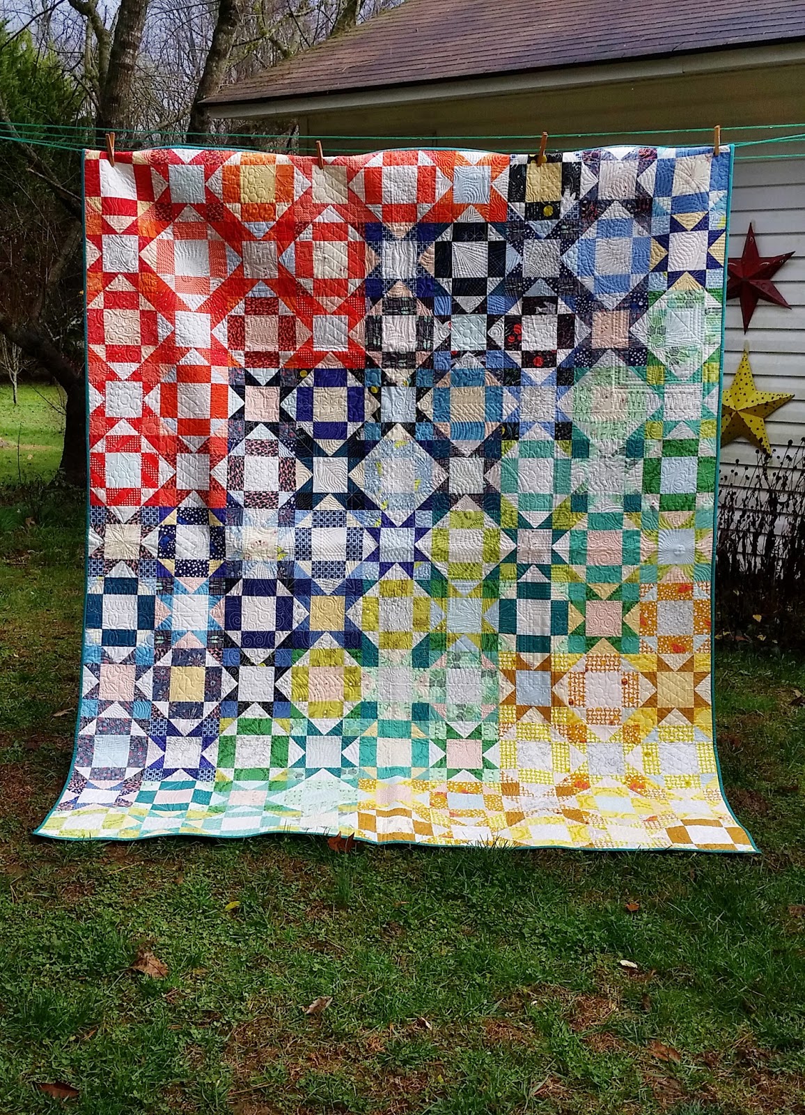 Old Red Barn Co.: Quilting as work? Or, what this quilt taught me.