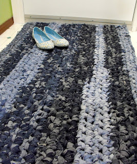 Just Stringing Along: The Denim Rug - Take 2