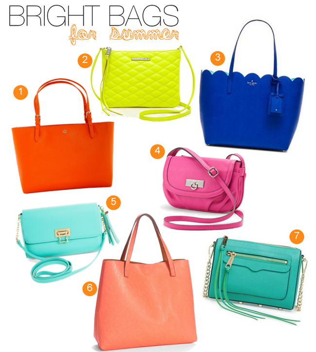Good HUES-Day: Bright Bags For Summer - A Good Hue