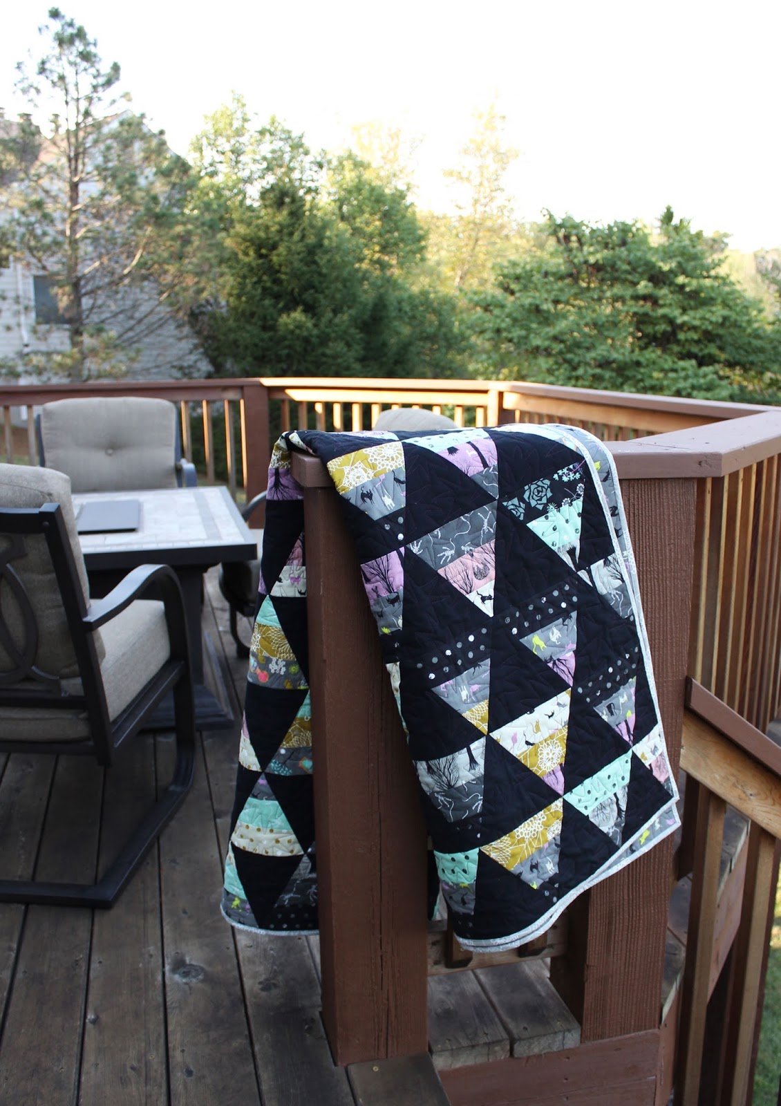 Candy Corn Quilt {A Sizzix Halloween Tutorial} - Bryan House Quilts