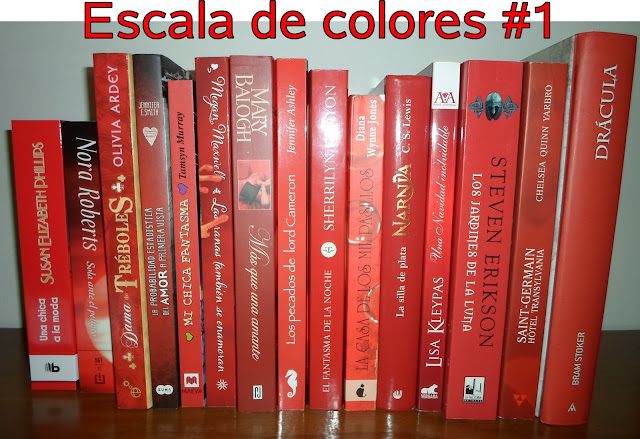 Escala de colores #1: Rojo - Telaraña de Libros