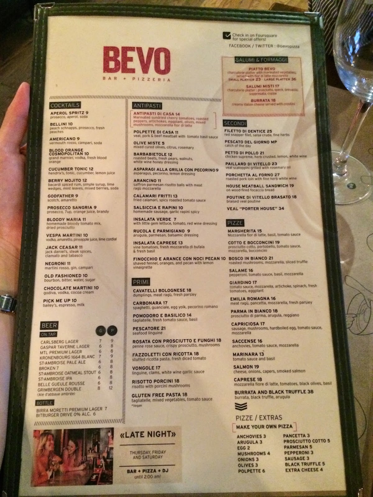 Pizza From Bevo Bar + Pizzeria / Bevo Bar + Pizzeria のピザ ~ I'm Made of ...