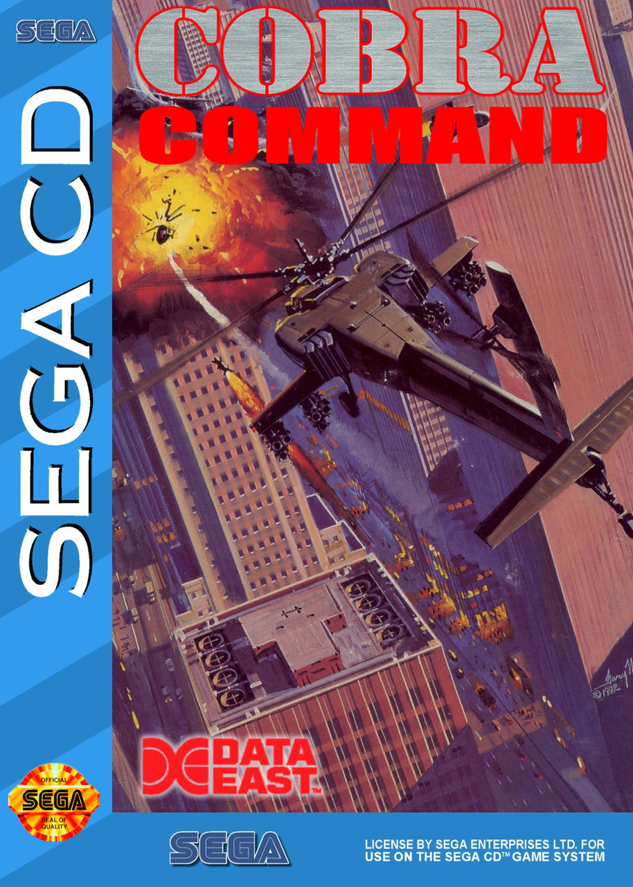 [AÇÃO GAMES 021] COBRA COMMAND (Sega CD, 1993) [#199]