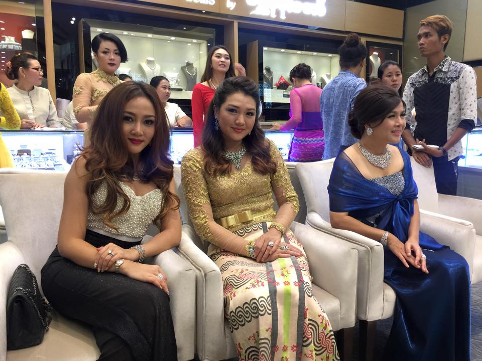 Thet Mon Myint Snap Shots on Shwe Nan Daw Gems & Jewelry New Shop ...