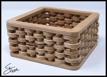 Scrollsaw Workshop: Woven Basket Scroll Saw Pattern.