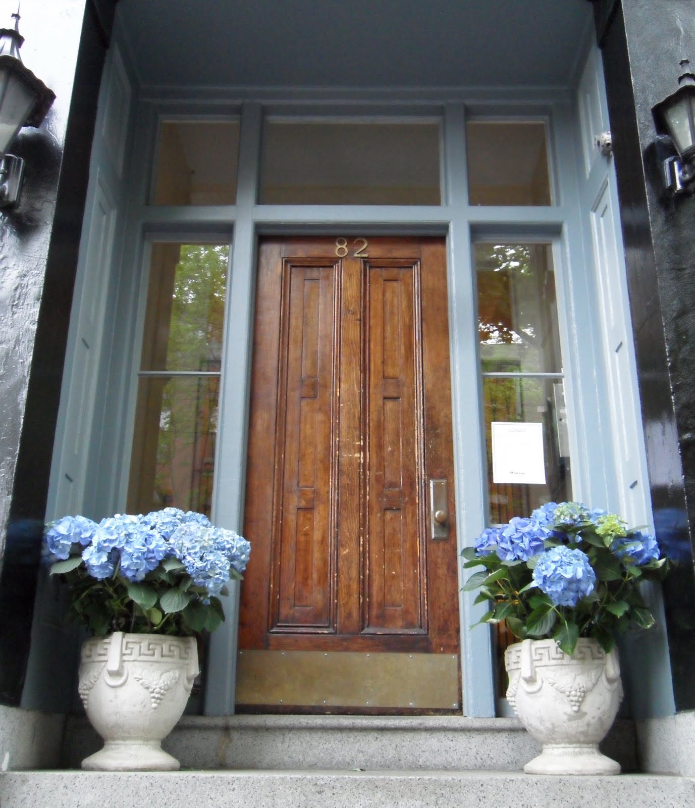 Tattered Style: Brownstone Doors
