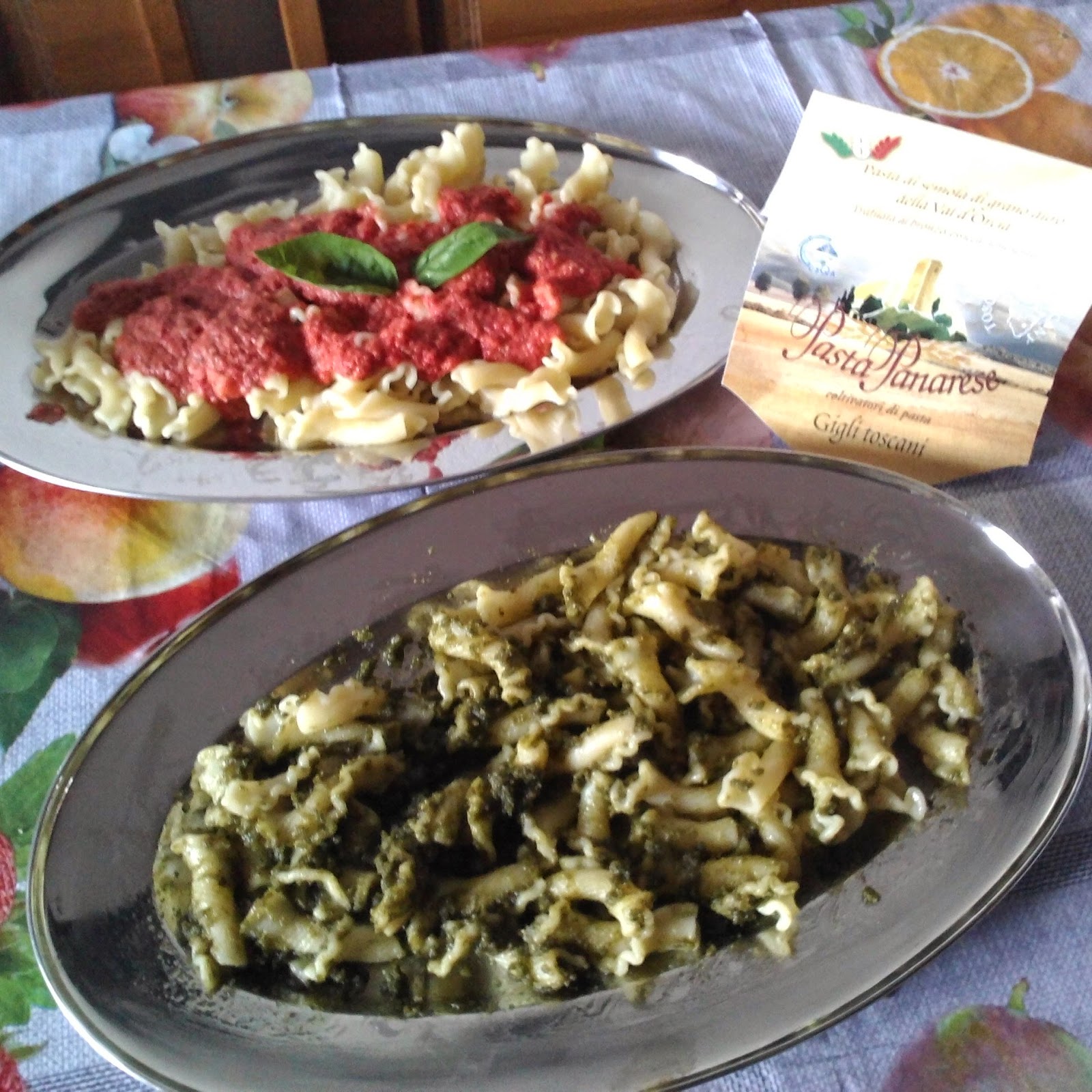 Vola coccinella: Pasta Panarese