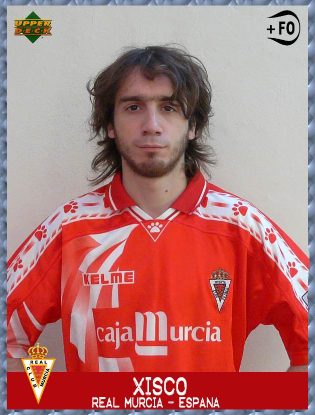 Futbolista Frustrado: Figurita 28 - Xisco - Real Murcia (España)