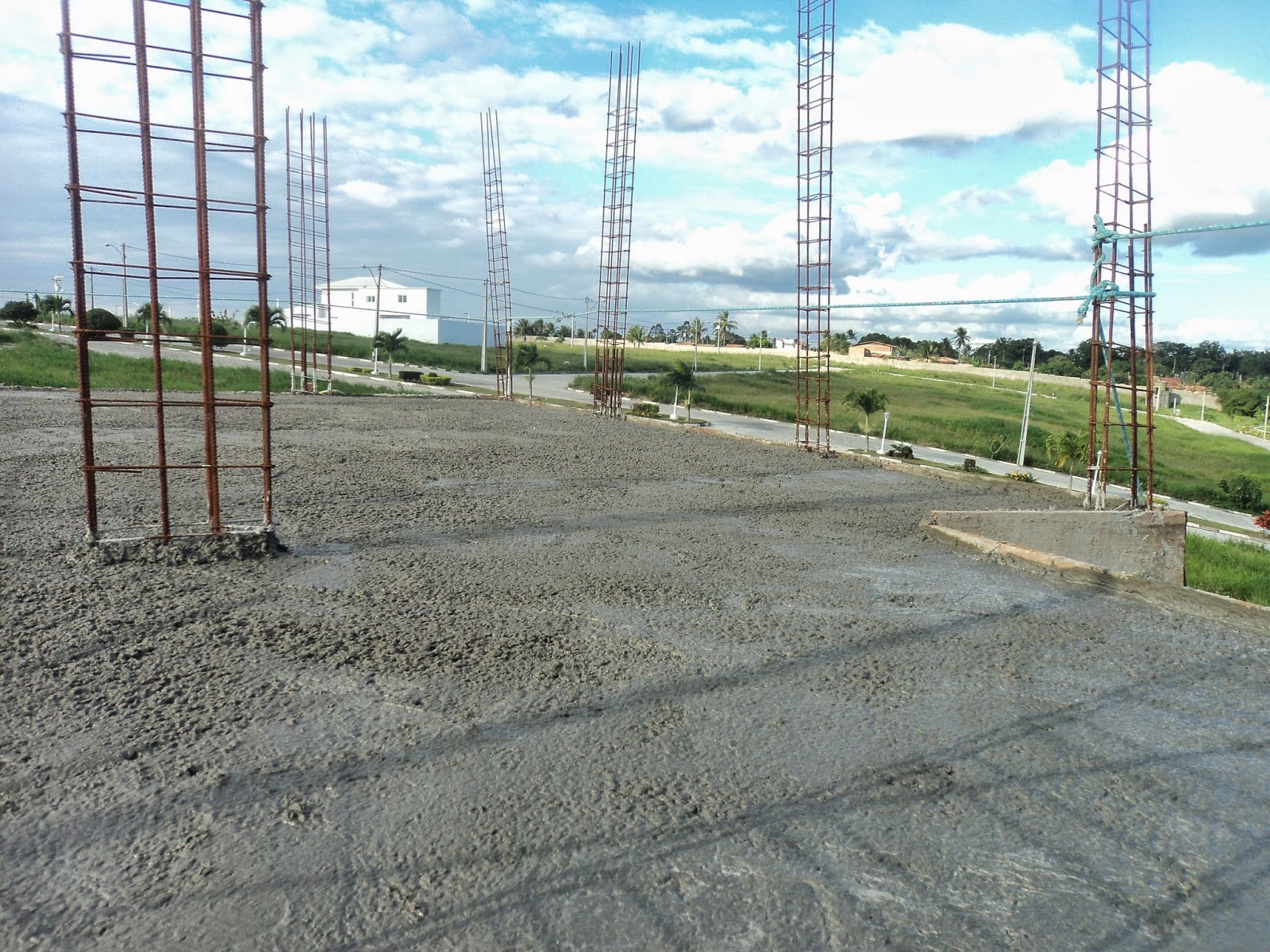 Concretagem da Lage e Dicas Importantes. ~ Diário - Estágio Eng. Civil