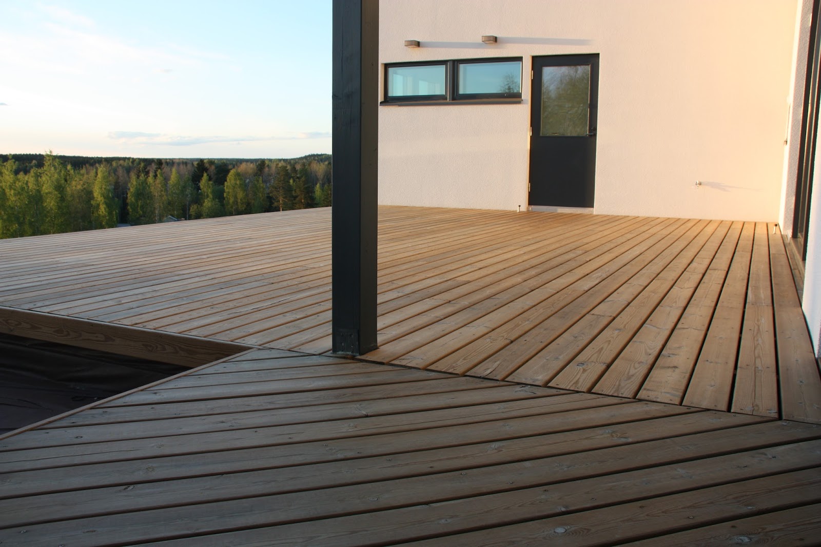 Puuta ja kiveä -raksablogi kivitalomaisesta modernista puutalosta ...