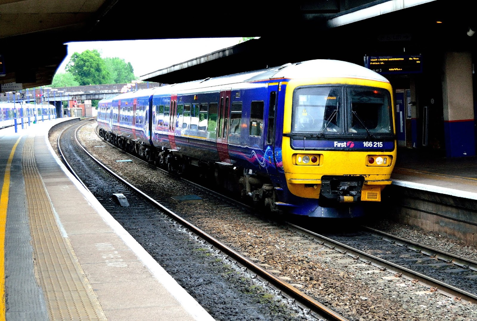 'Along These Tracks' Train Photos Site : Photo Class 166215 Network ...