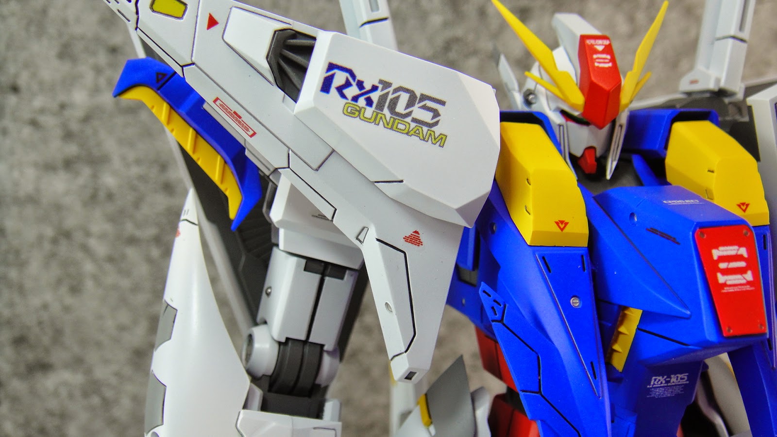 MC Model 1/144 RX-105 xi Gundam Custom Build