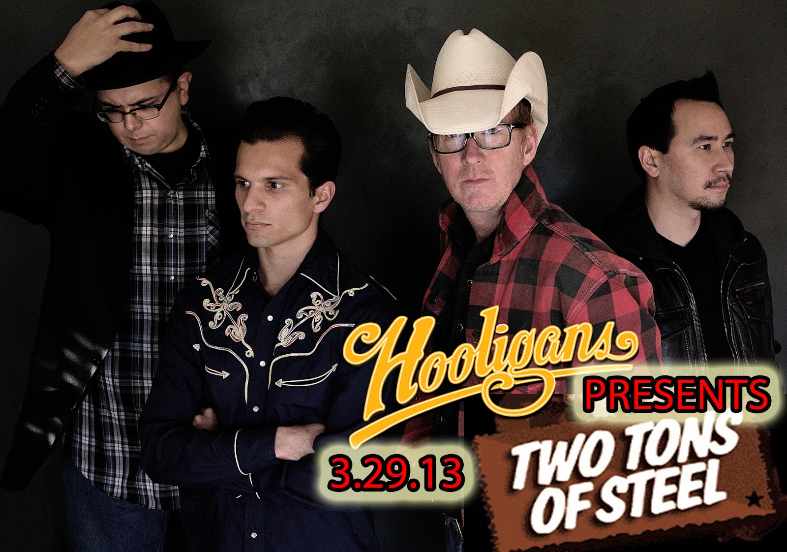 San Antonio Rocks : Two Tons of Steel and Band of Bandits at Hooligan's ...