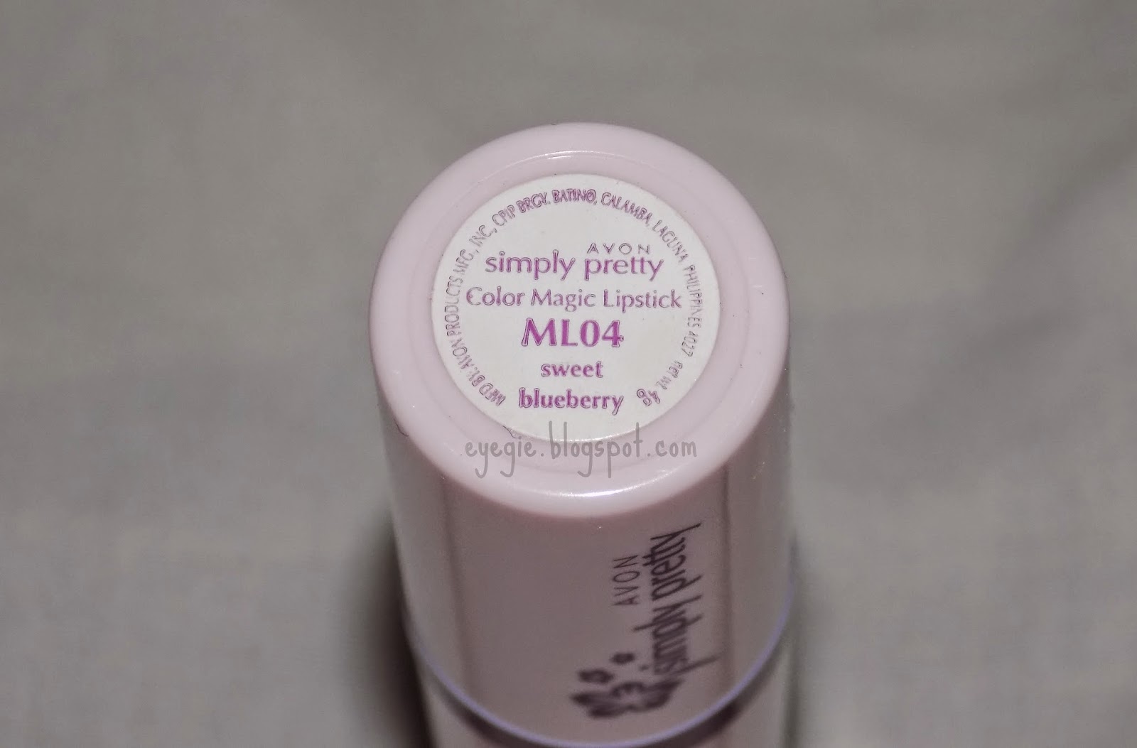 EY-ES-GIE by Sharleen Garcia: Avon Simply Pretty Magic Lipstick Review