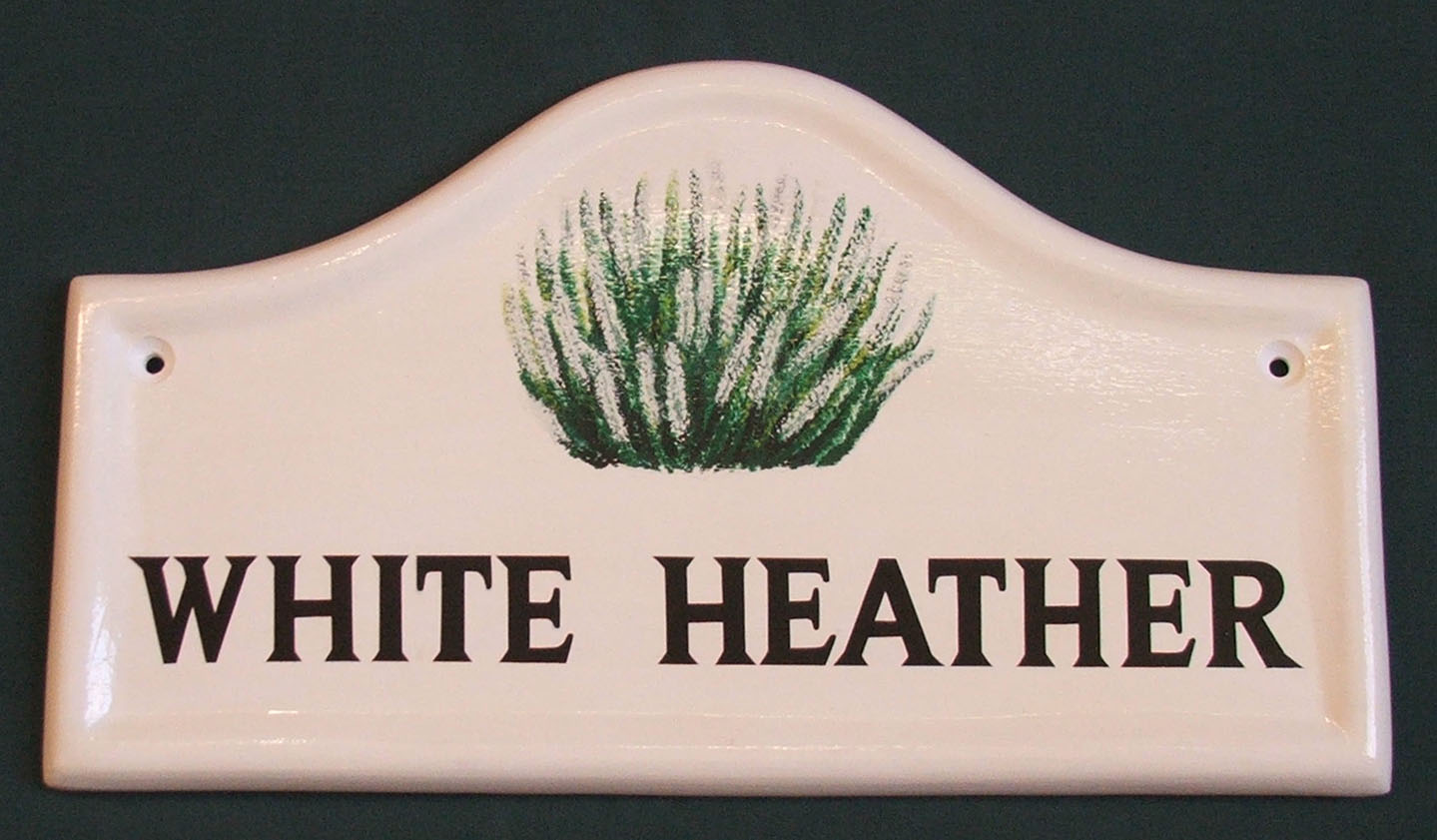 Hand Painted House Signs by Ceramic Art: Hand Painted Ceramic Signs ...