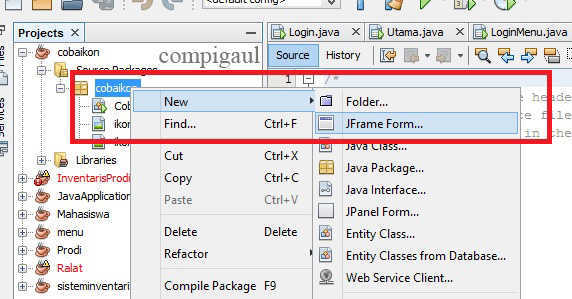 Menambahkan Ikon Pada Label Dan Tombol Netbeans « compi gaul