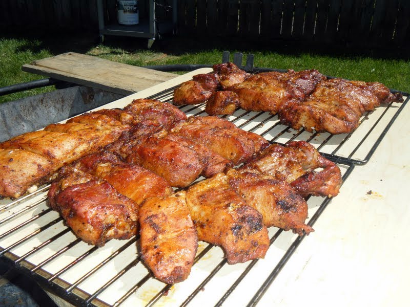 HelluvaCook.com! : Succulent Boneless Smoked Pork Riblets!!