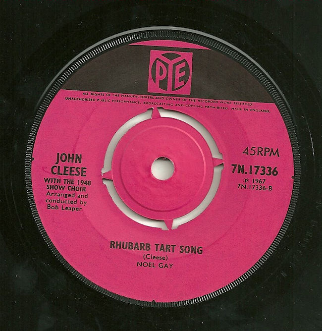 Ochtendhumeur met brede opklaringen: John Cleese - The Rhubarb Tart ...